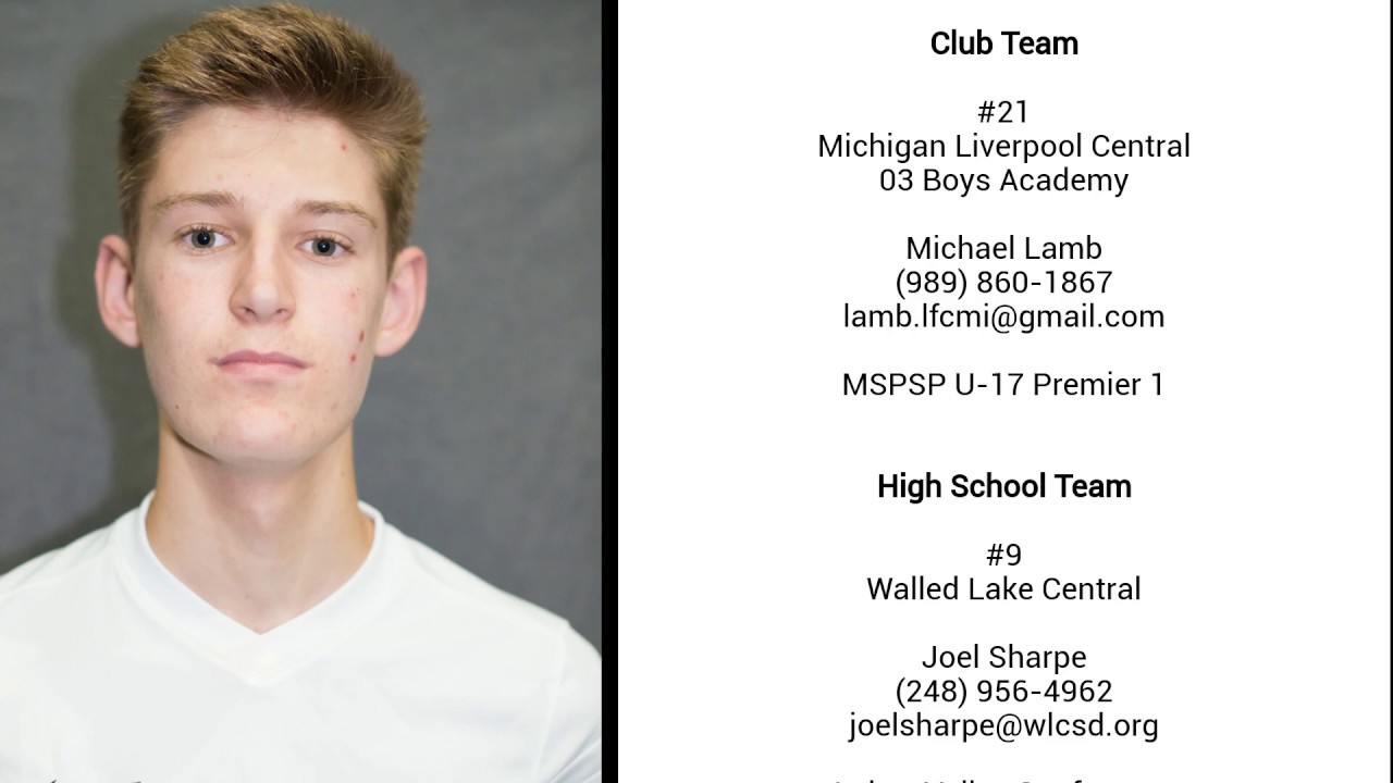 Mason White Soccer Recruiting Video - Class of 2021 - YouTube