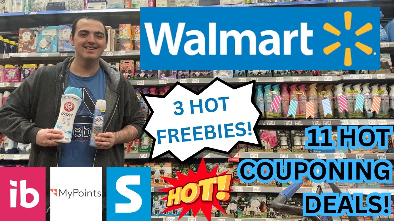3 HOT WALMART FREEBIES ~ 11 HOT WALMART COUPONING DEALS + HOT CLEARANCE ...
