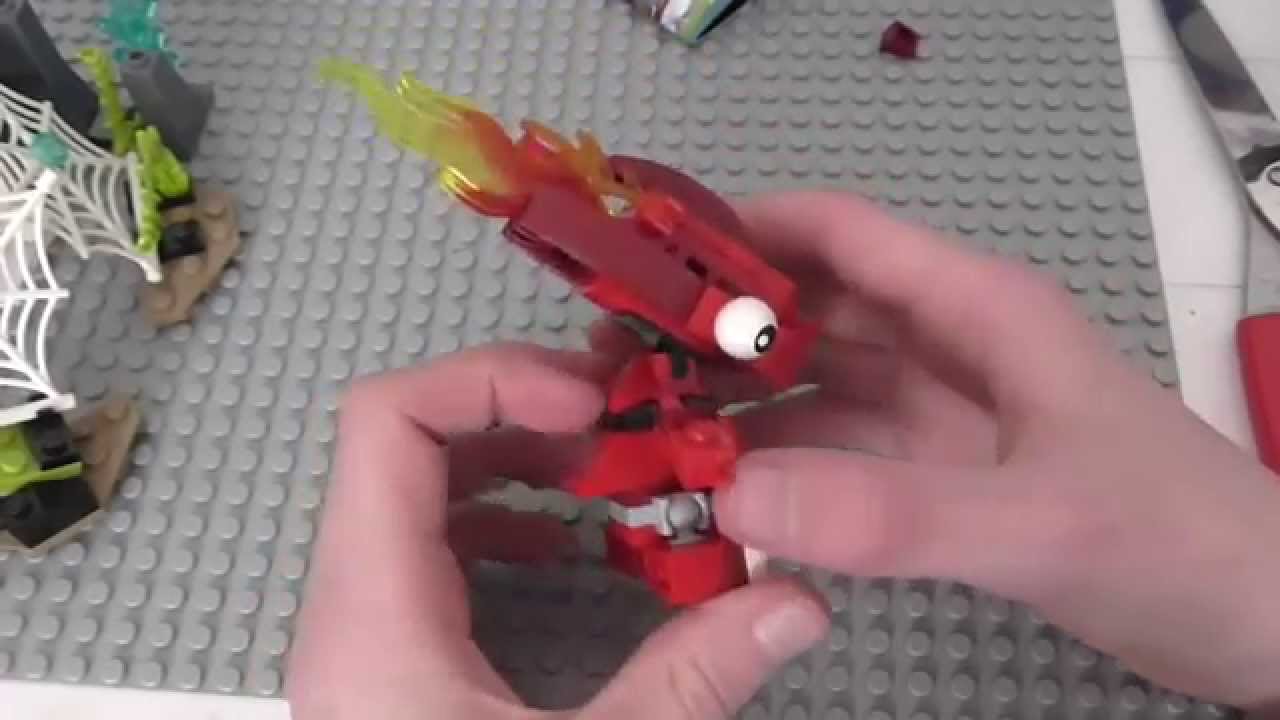 Lego Mixels Flain Review: 41500 - YouTube