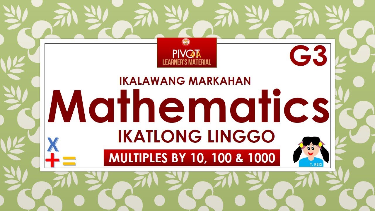 PAGPAPARAMI NG BILANG GAMIT ANG MULTIPLES NG 10, 100, AT 1000 - YouTube