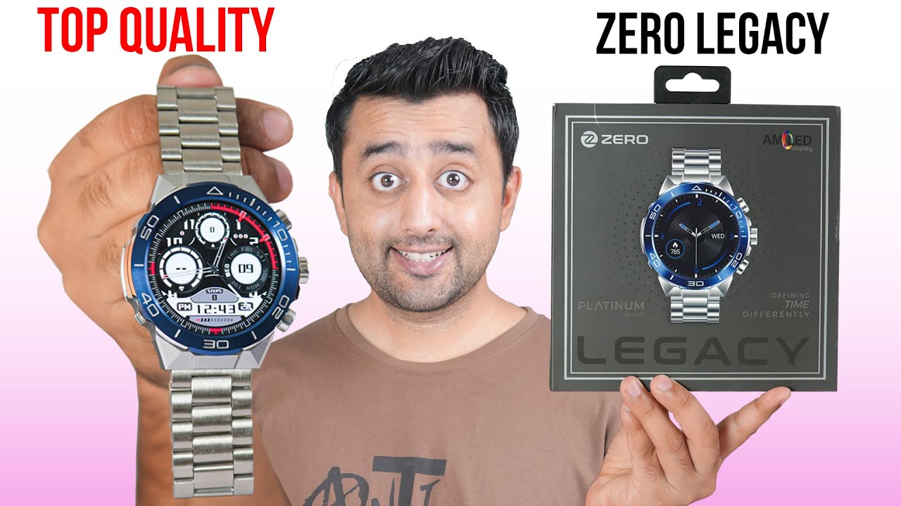 Most Premium Smartwatch with AMOLED Display ️ Zero Lifestyle Legacy ...