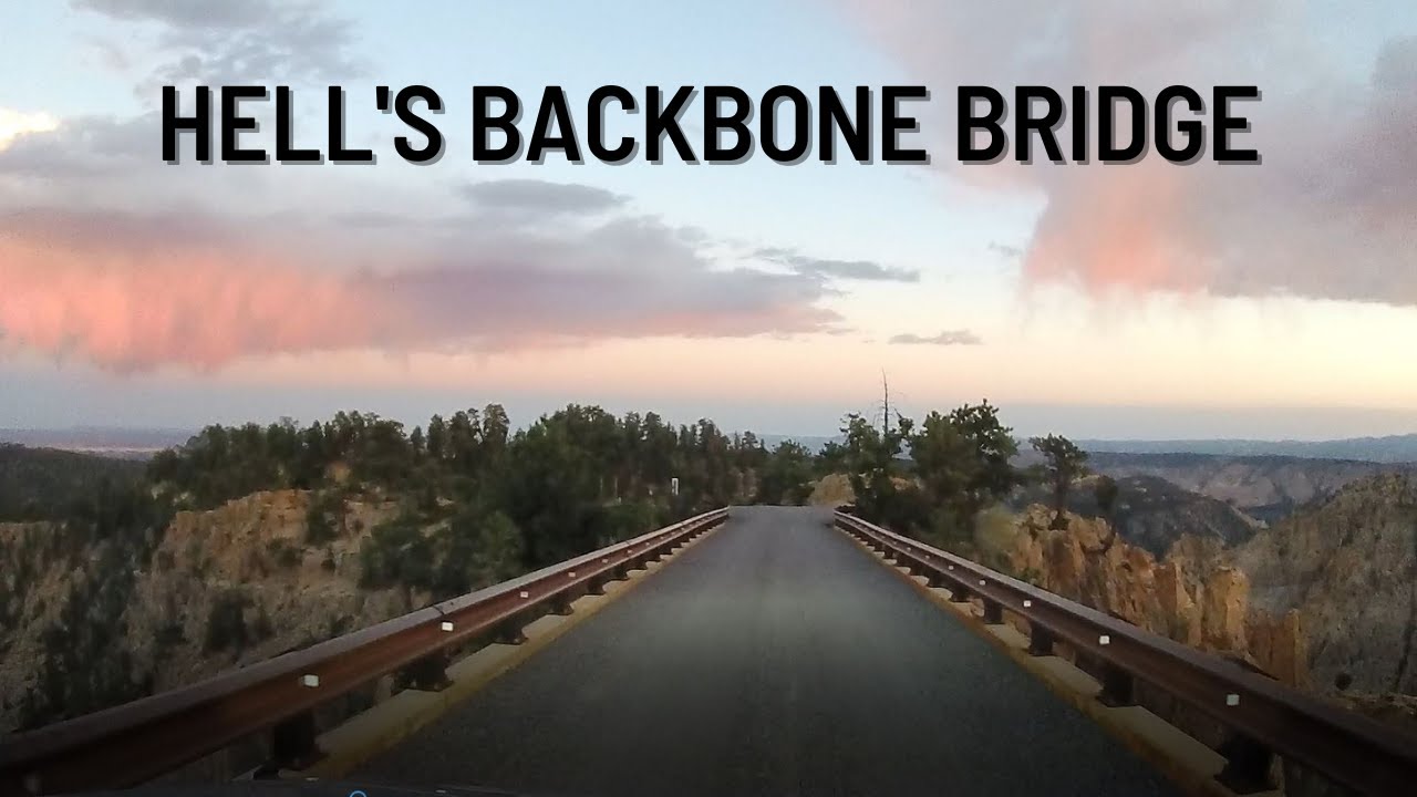 Hells Backbone Road - Hell's Backbone Bridge - Scenic Drive - YouTube