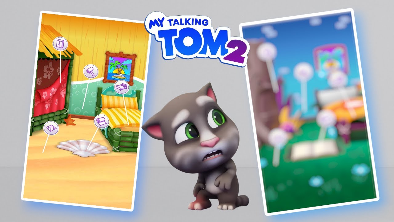 Tom Change His Bedroom! | My Talking Tom 2 Gameplay - YouTube