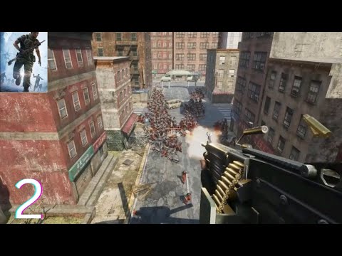 Zombie fire 3d: offline game - gameplay walkthrough part 2 (ios.android) - YouTube