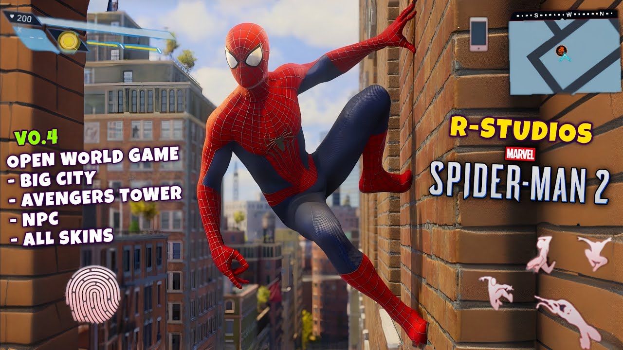 Marvel Spider-Man 2 Android Fan-made by R-Studios (Open World Game, Big ...