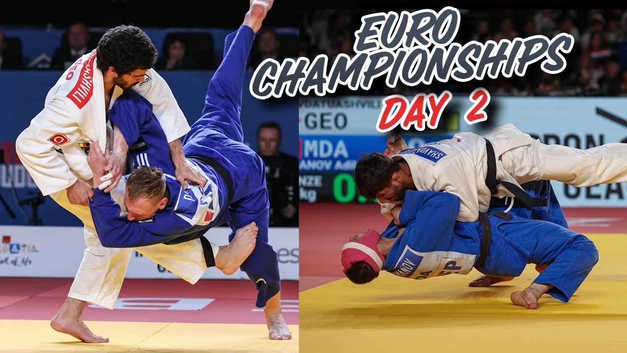 European Judo Championships 2024 - DAY 2 Highlights - YouTube