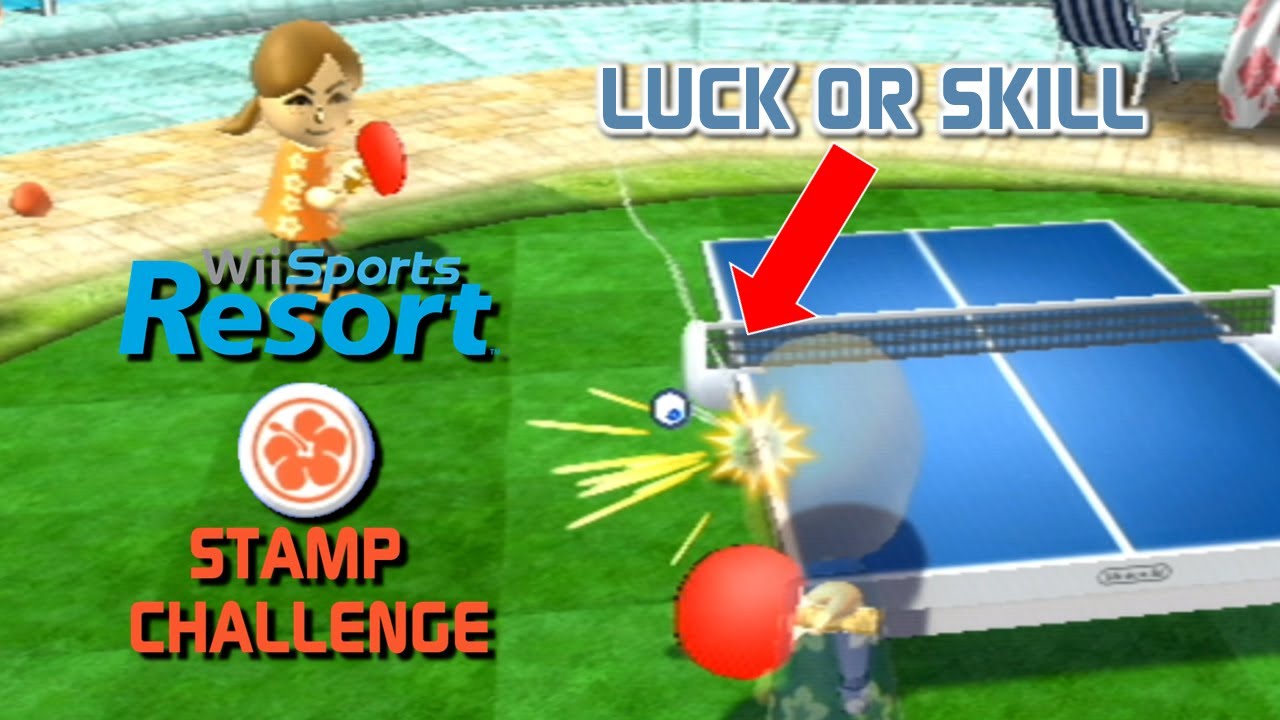 Table Tennis! Wii Sports Resort Stamp Challenge! - YouTube