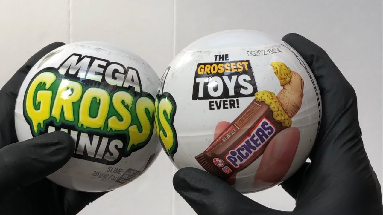 Mega Gross Minis *Disgusting toy opening…. - YouTube