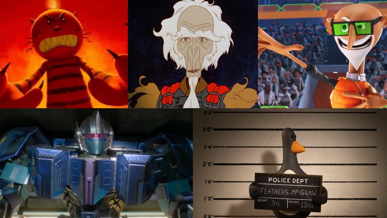 Defeats of My Favorite Animated Movie Villains Part 26 (Side A) - YouTube