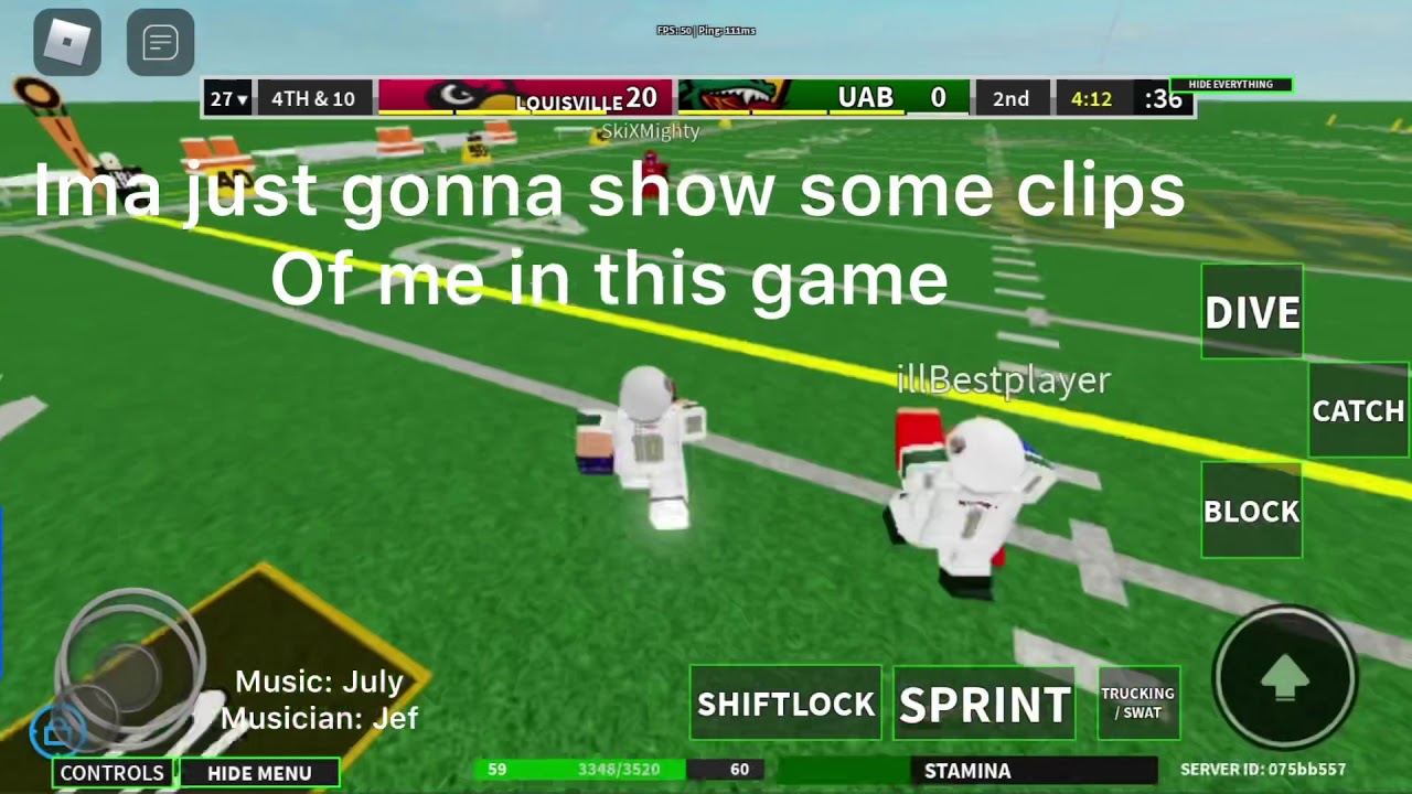 Roblox| Football universe match 🙂 - YouTube