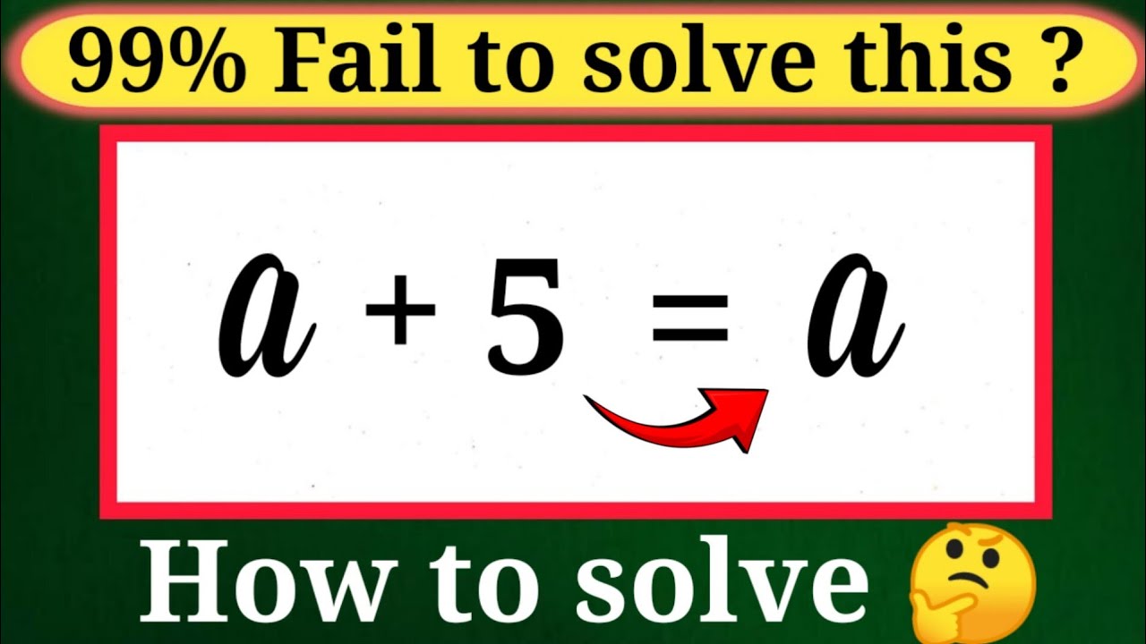 Taiwan | A beautiful Olympiads algebra math problem | How to solve 🤔 ...