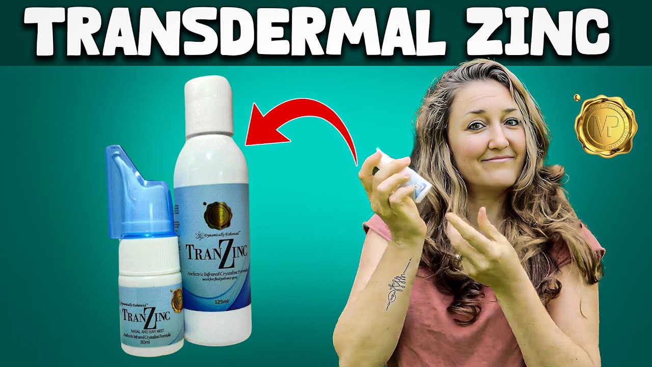 Transdermal Zinc & Nose Spray + Benefits You NEVER HEARD OF! - YouTube