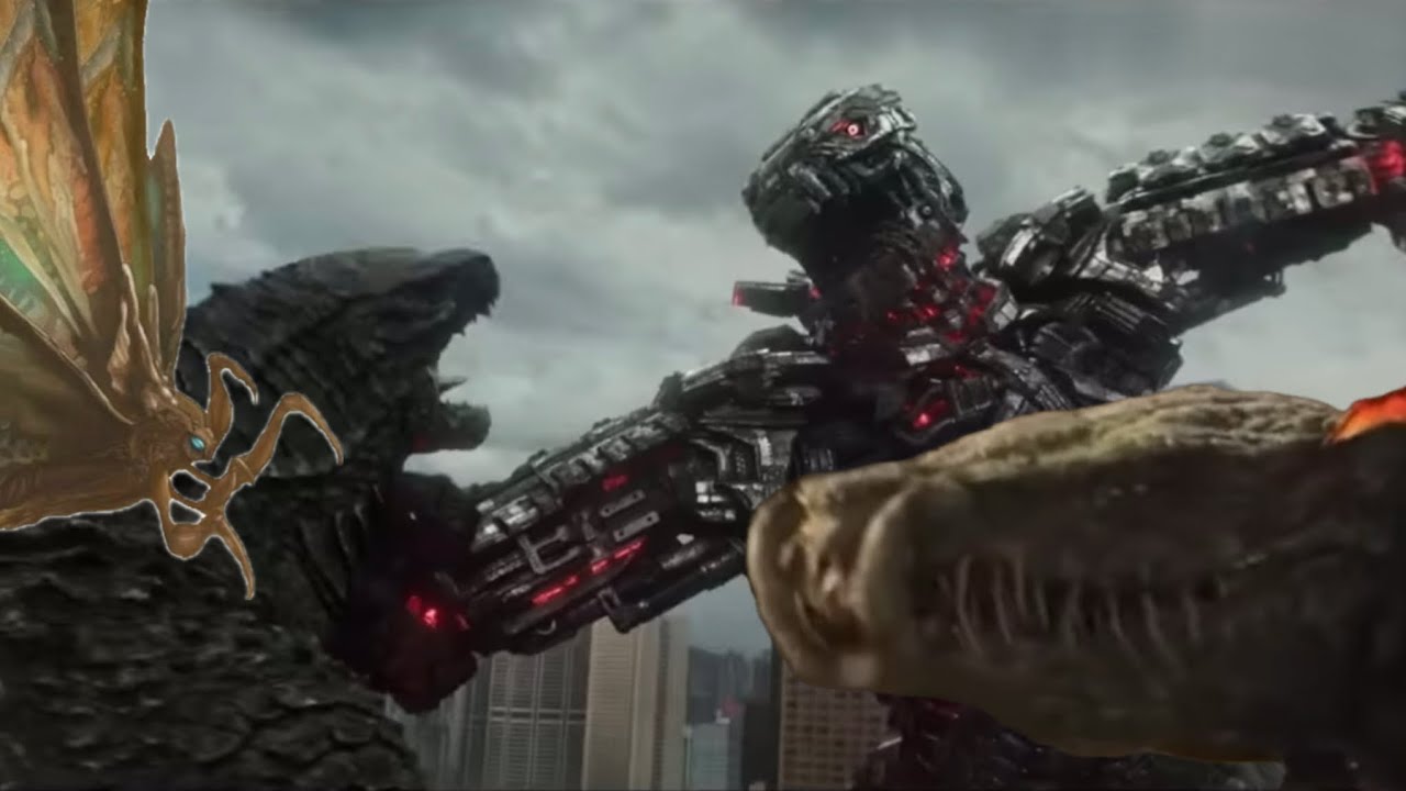 Legendary Godzilla and Legendary Mothra vs Legendary Mechagodzilla and ...