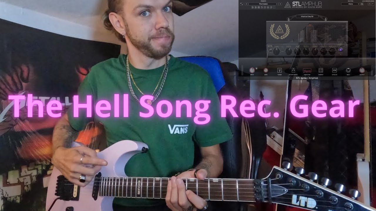 The Hell Song | La strumentazione che ho utilizzato per registrare ...