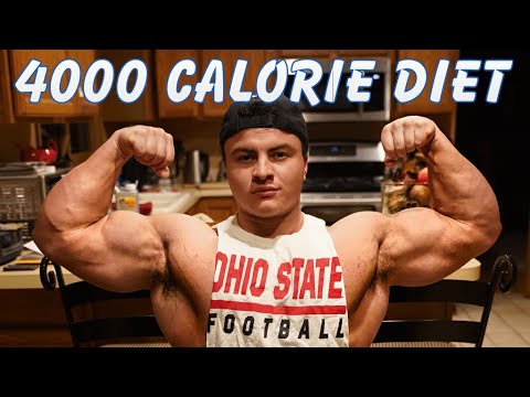 FULL DAY OF EATING ON THE BULK 4000 CALORIE DIET - YouTube
