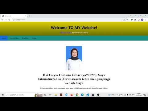 Membuat web dengan package python flask - YouTube
