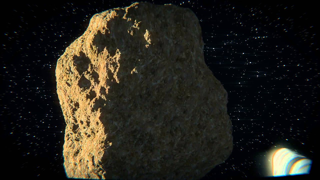 Asteroid Animation - YouTube