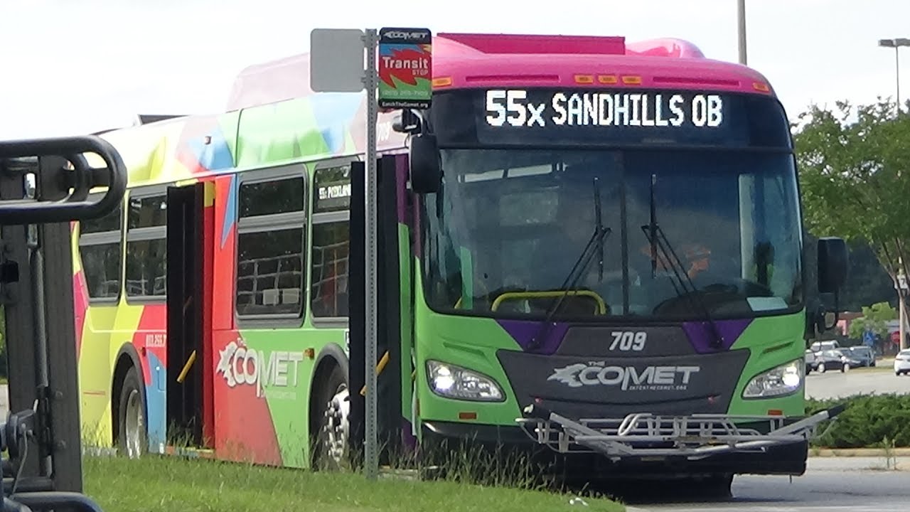 COMET # 709 2017 New Flyer XD35 Xcelsior - YouTube