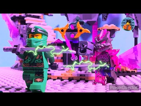Lloyd vs Vengestone warriors - Lego Ninjago Crystalized - YouTube