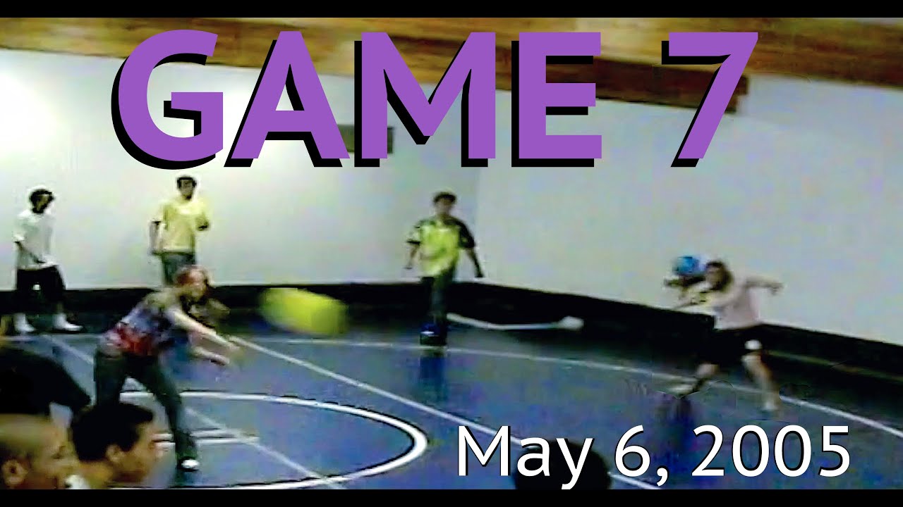 *The Streak Continues* DODGEBALL GAME 7 (May 6, 2005) - YouTube
