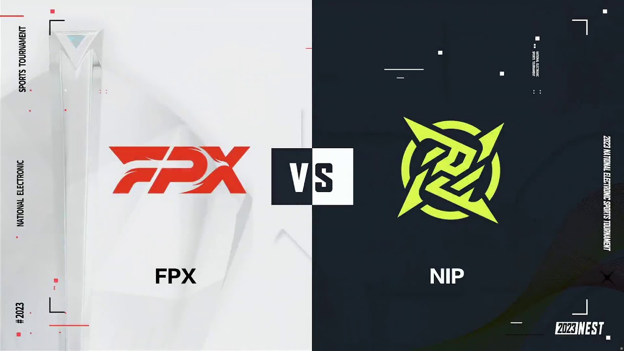 [HIGHLIGHTS] FPX vs NIP | NEST 2023 Playoff | 1 December 2023 - YouTube