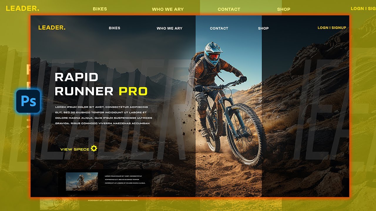 How to Create UI Design Concepts in Photoshop A Step by Step Tutorial ...