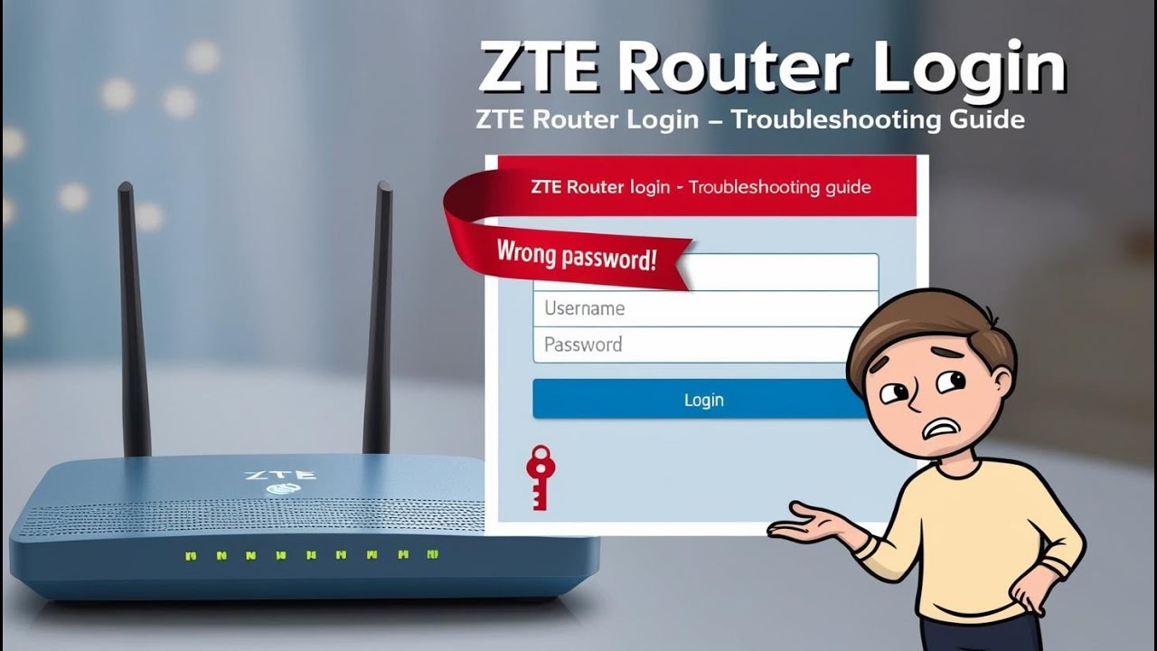 Zte Router Login - YouTube