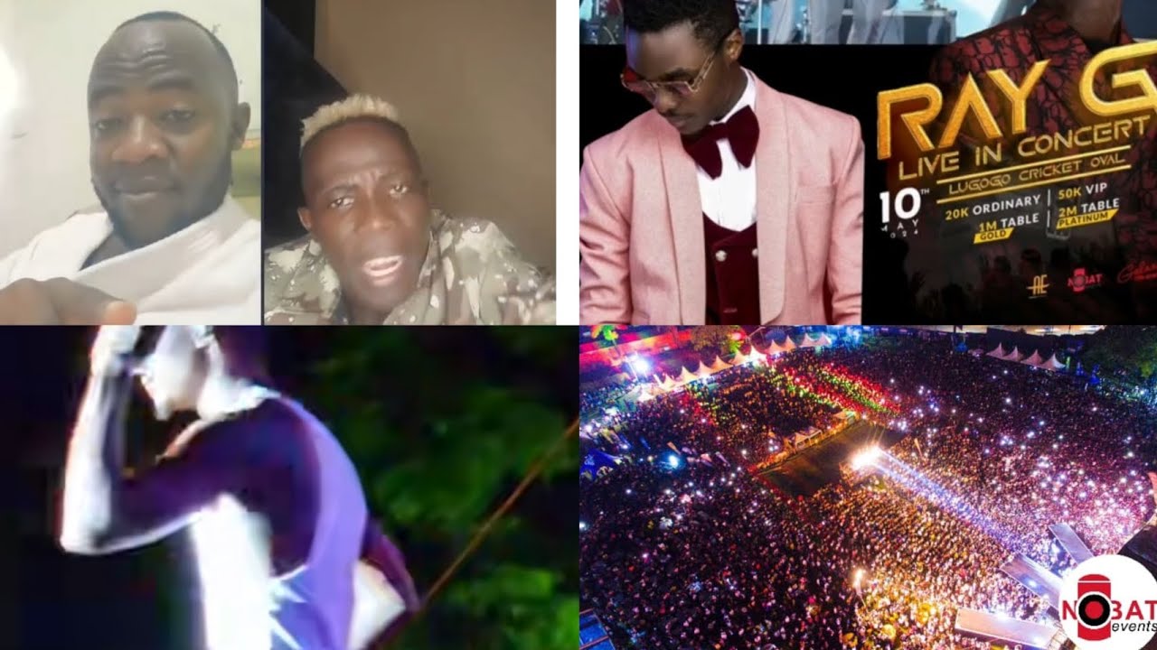 Ray G's concert kwabadde kujamu ba bayimbi ba kampala kamanyiro.Lil ...