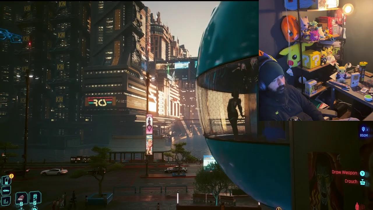 Cyberpunk Chill Walk: Street Photography | RTX Maxed - YouTube