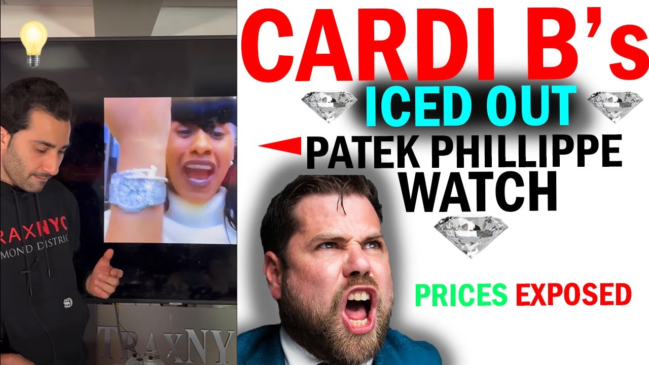 Watch expert reacts to Cardi B traxnyc EXPOSED Patek Phillippe / the gem expert - YouTube
