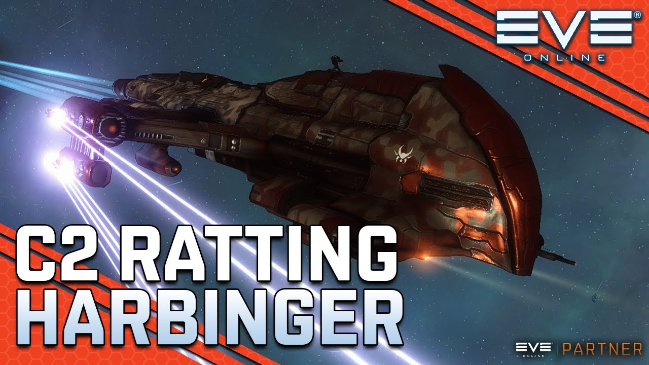 HARBINGER Solid Starter Wormhole Ratting || EVE Online - YouTube