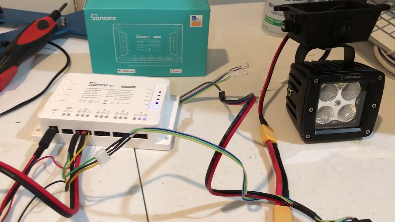 SensESP with Sonoff 4CH Pro - YouTube