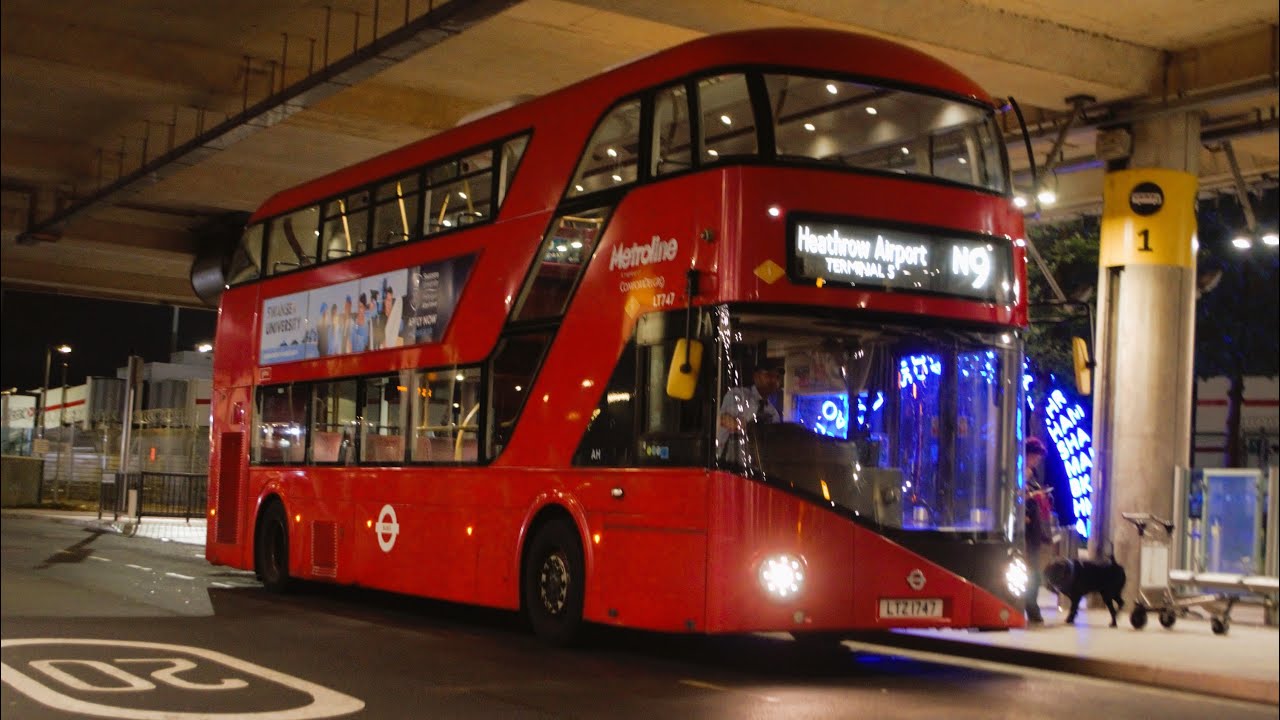 (Rocket) Journey in N9 LTZ1747 LT747 Wrightbus New Routemaster ...