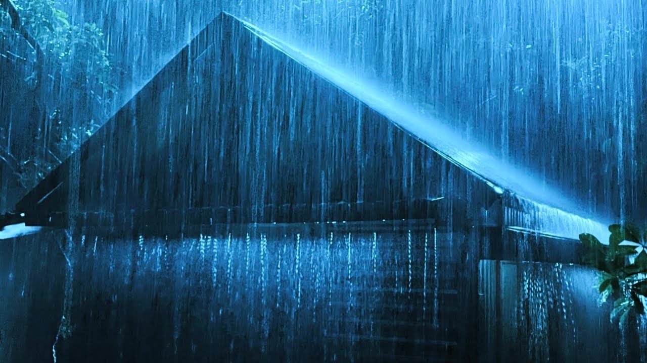 Overcome Anxiety to Sleep Soundly with Heavy Hurricane, Powerful Rain ...