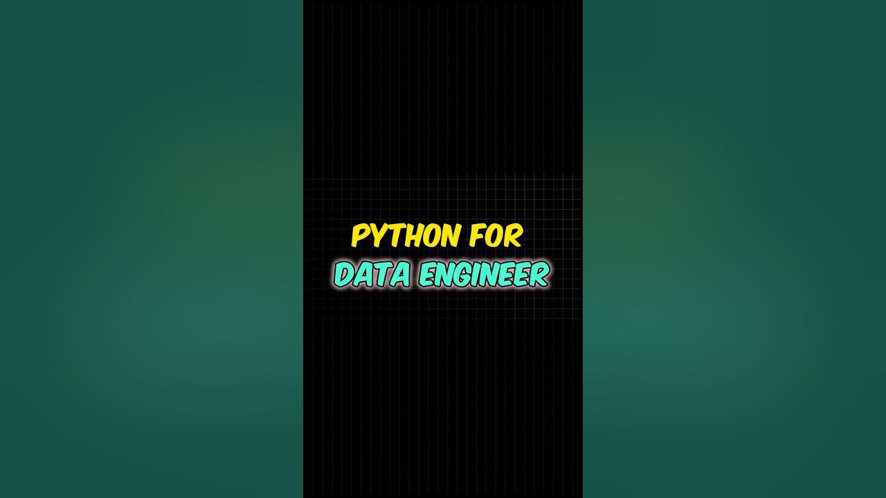30 Days Python Challenge for Data Engineers #python - YouTube