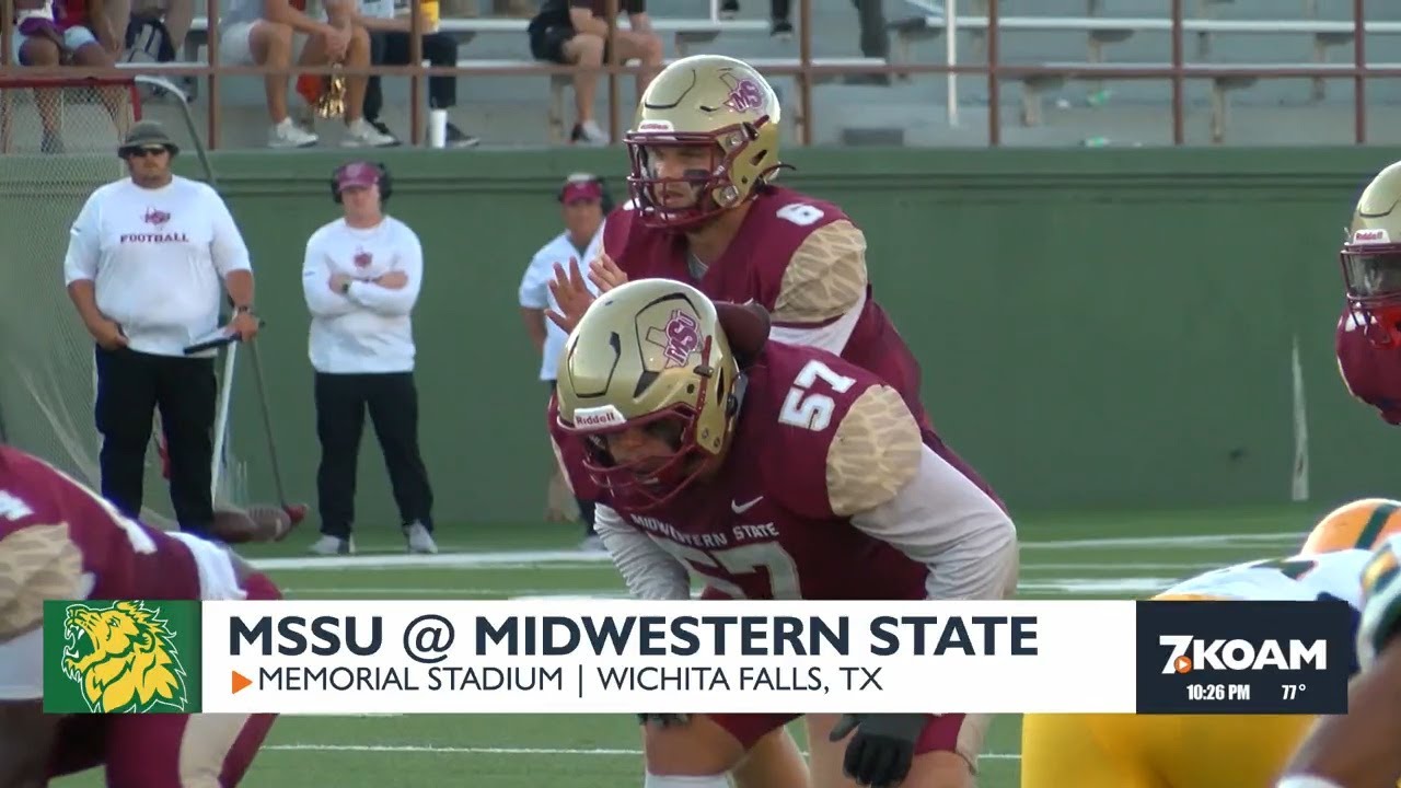 MSSU falls to Midwestern State 18-11 - YouTube