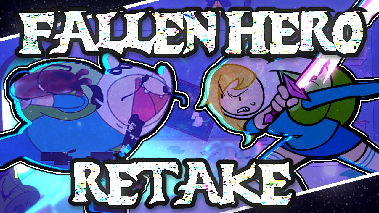 🔥[FNF COVER]: FALLEN HERO RETAKE But Finn and Fionna sings it🔥 - YouTube