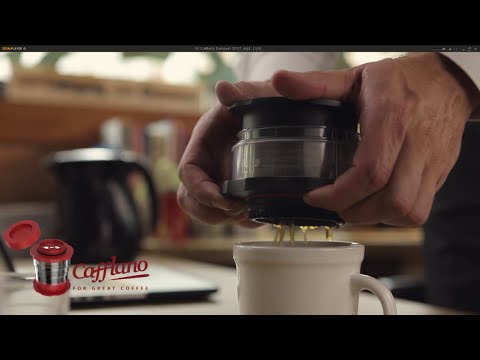 Introducing CAFFLANO® KOMPACT, Simple Pressing Hot & Cold Brewer (カフラーノ® コンパクト)