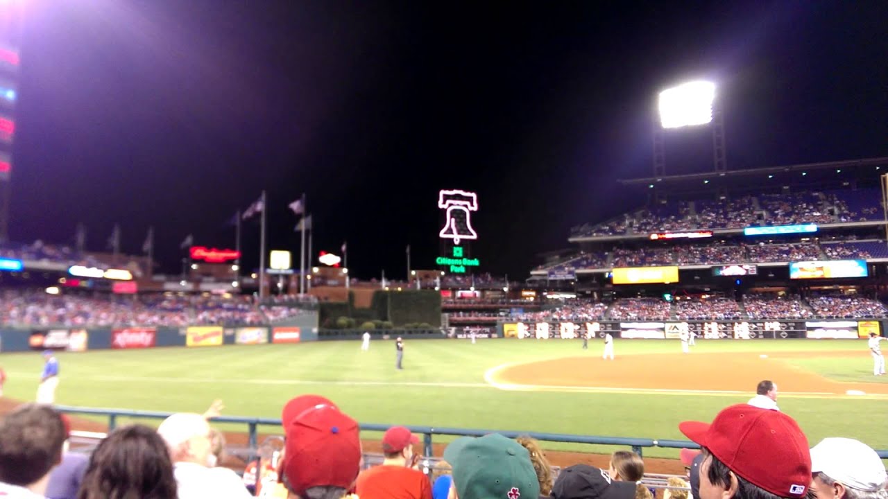 Phillies Game Section 132 - YouTube