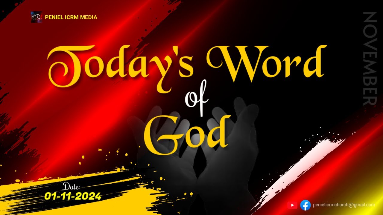 Today's Word of God | 01-11-2024 | TAM+KAN+ENG+TEL | #todaywordofgod # ...
