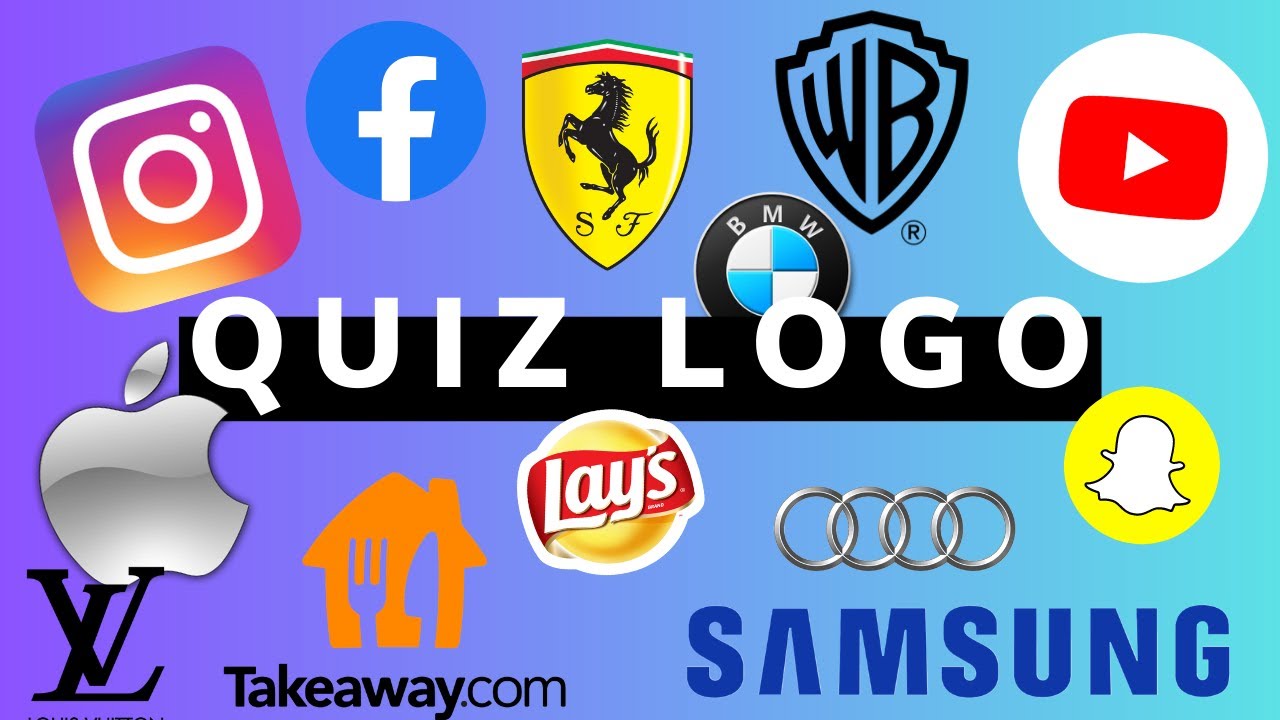 🏆Devine ces LOGOS connus en moins de 5 secondes🧠| QUIZ logo facile ...