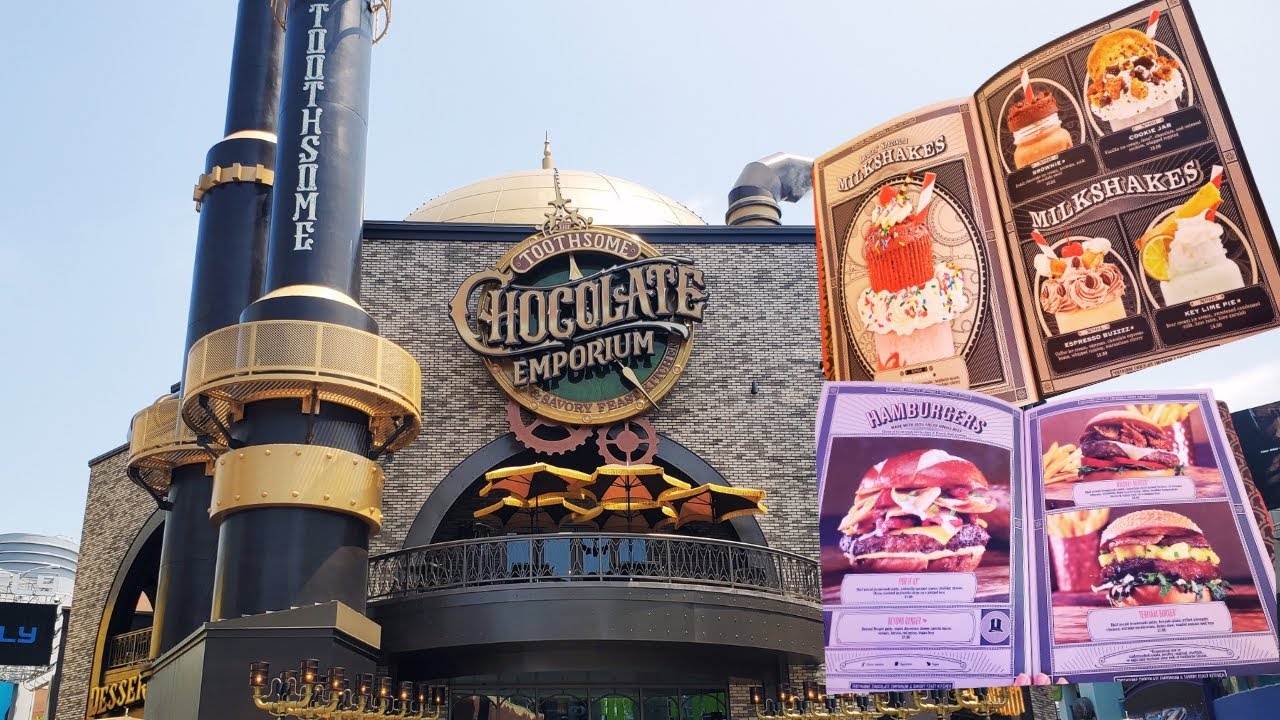 Toothsome Chocolate Emporium at Universal Studios Hollywood Citywalk ...