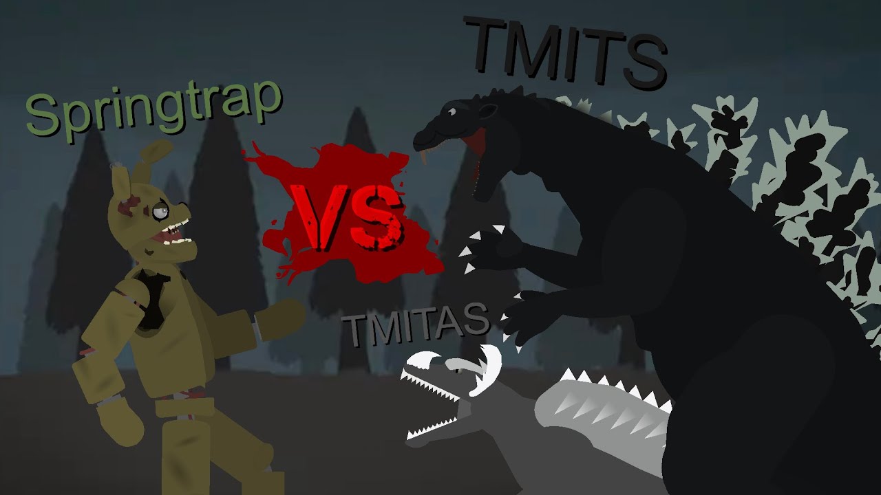 TMITS & TMITAS vs Springtrap [Epic battle] animation - YouTube