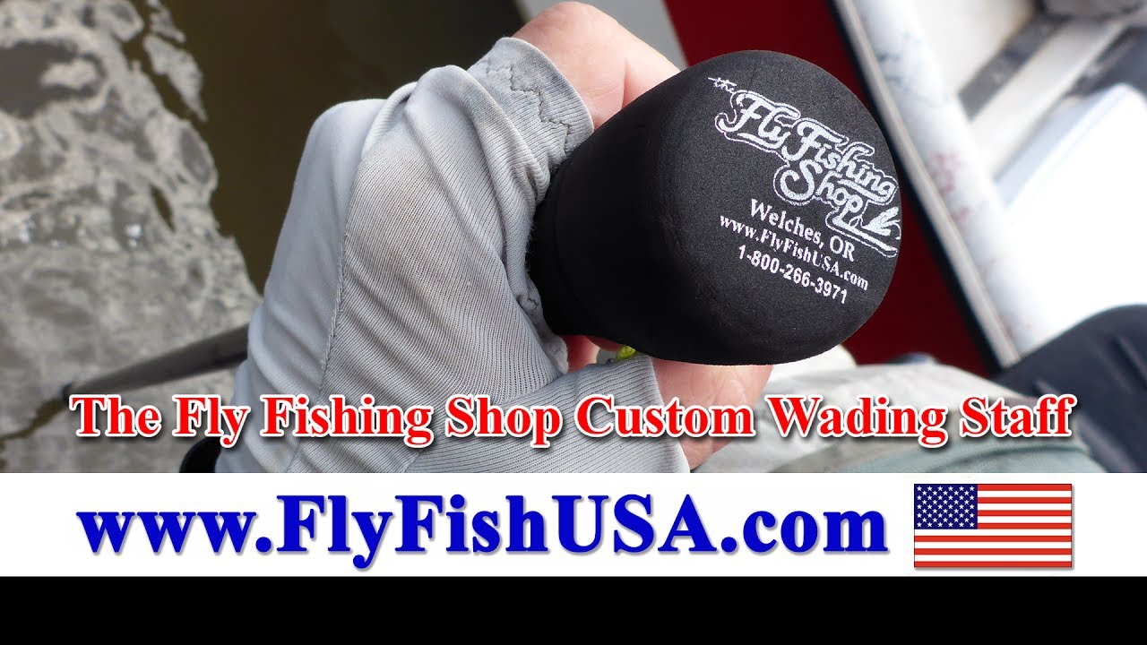 New Custom Wading Staff - YouTube