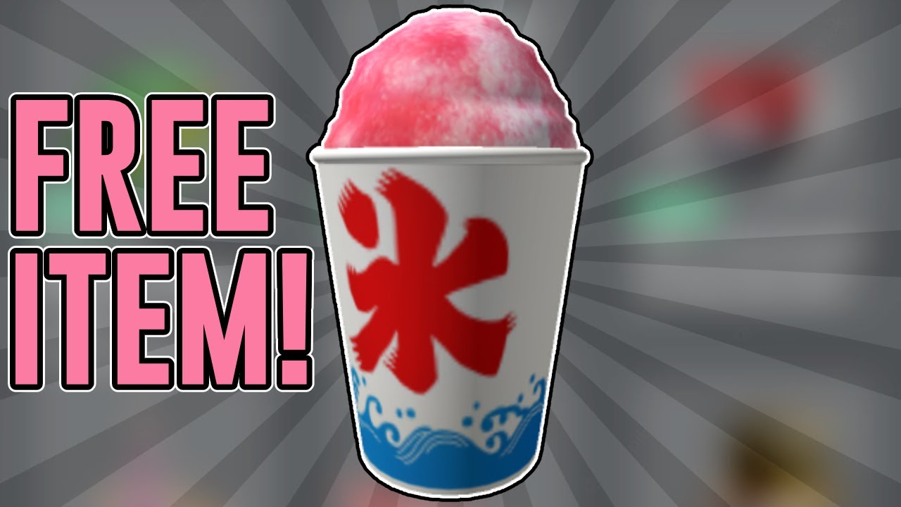 [FREE ITEM] HOW TO GET THE ICE COLD SHAVED ICE! | ROBLOX - YouTube