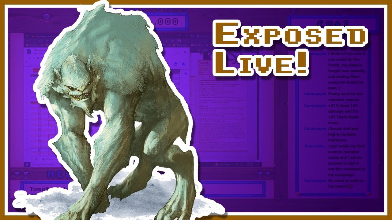 Quaggoth + Spore Servant Challenge Rating Exposed Live | D&D 5e - YouTube