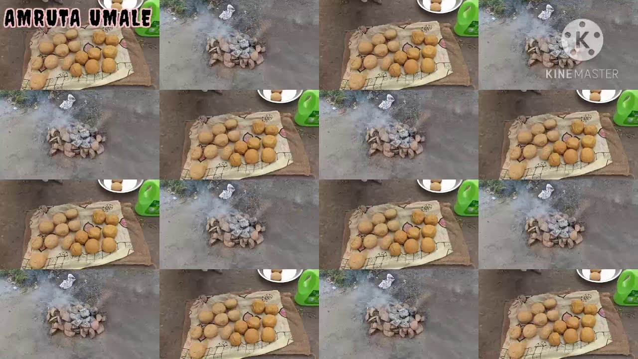 Authentic Maharashtrian (Vidarbha) Special Food Rodge//Pange//Bati ...