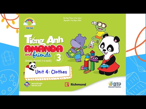 Amanda & Friends 3: Unit 4_CLOTHES - Part 1