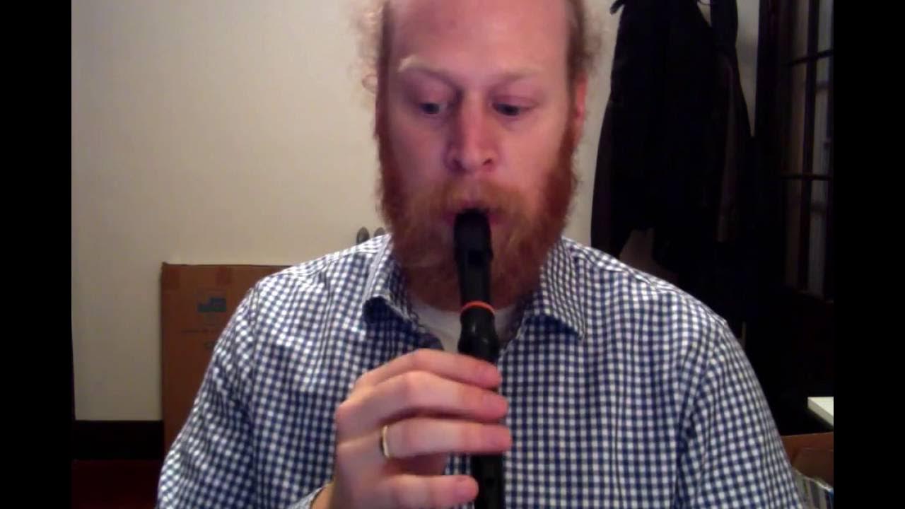 recorder pg 19 rockin' recorders - YouTube