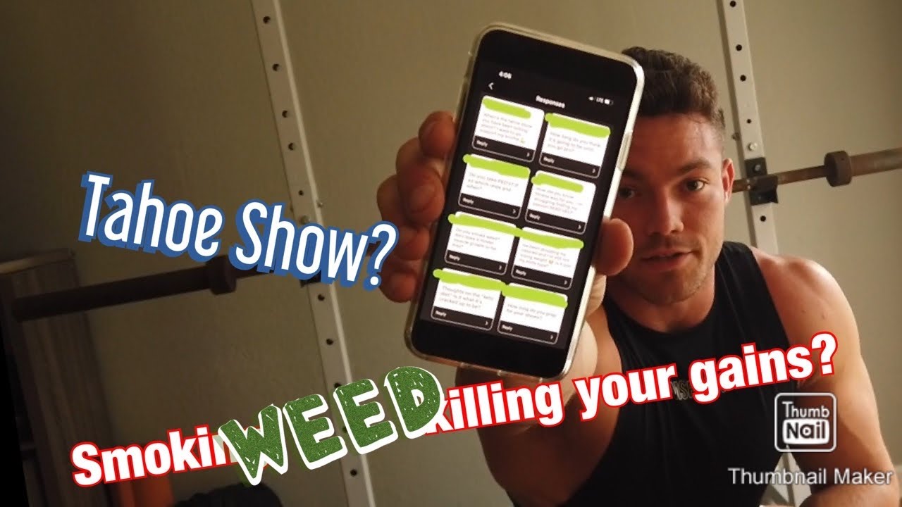 Q/A Do I smoke weed? // Next bodybuilding show? - YouTube